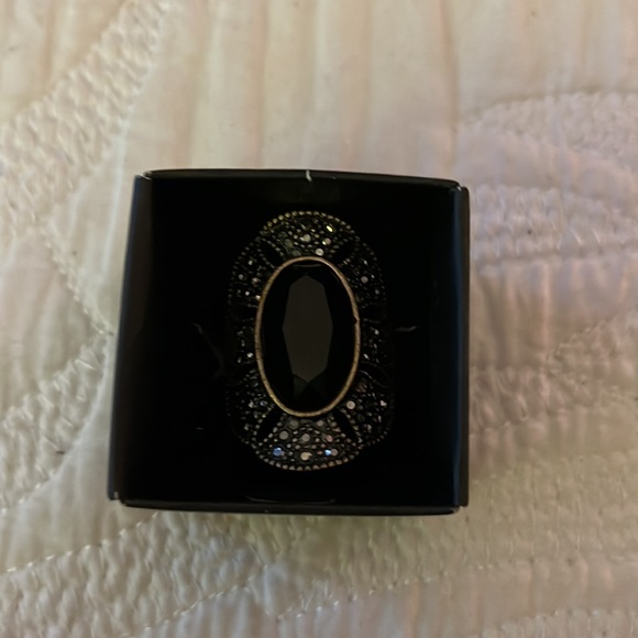 Avon | Jewelry | Nib 20 Avon Faceted Jet Ring | Poshmark